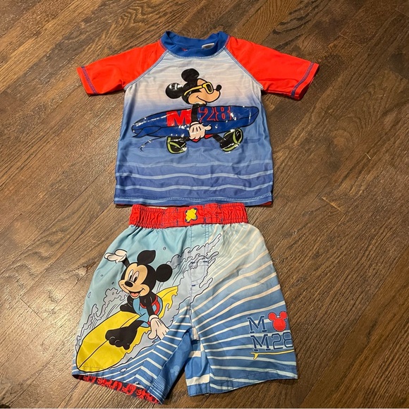 Disney | Swim | Toddler 3t Disney Mickey Mouse Kids Swim Set Includes ...